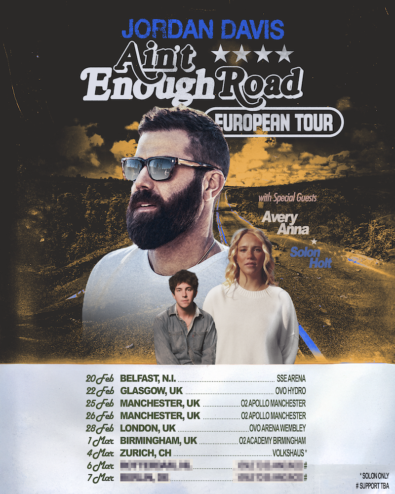 JORDAN DAVIS TO RETURN TO UK/EUROPE FOR BIGGEST INTERNATIONAL HEADLINE ...