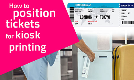 Ticket Positioning Marks in Kiosk Printers | Hengstler